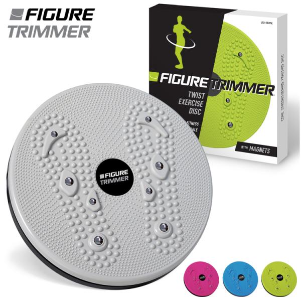 ツイストボード スピンボード Figure Trimmer フィギュアトリマー 直径30.5cm コアツイスト 運動 器具 お腹 痩せ シェイプアップ ツイスター フィットネス ながら運動 ねじり運動 エクササイズ ダイエット ツイストスピ...