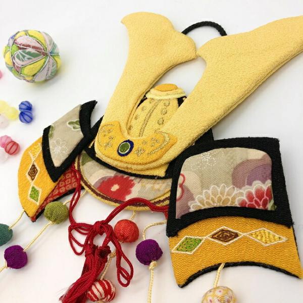 ■商品名兜-2 壁飾り 変わり下げ飾りシリーズ■商品について端午の節句にぴったりな兜です。ちりめん生地でできた端午は当店オリジナルアイテム。お部屋の壁やフックに掛けたり簡単にお部屋の雰囲気を変えることができます。・サイズ高さ:約30cm横：...
