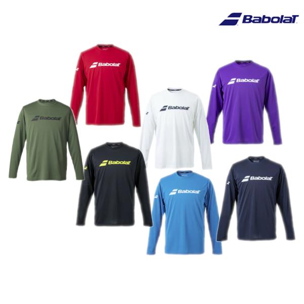 バボラロゴをあしらった定番プラクティスロングスリーブシャツ。■品番：BUP4510C■商品名：CLUB SHORT SLEEVE SHIRT■カラー：　WH00:ホワイト　BK00:ブラック　RD00:レッド　BL00:ブルー　PP00:パ...