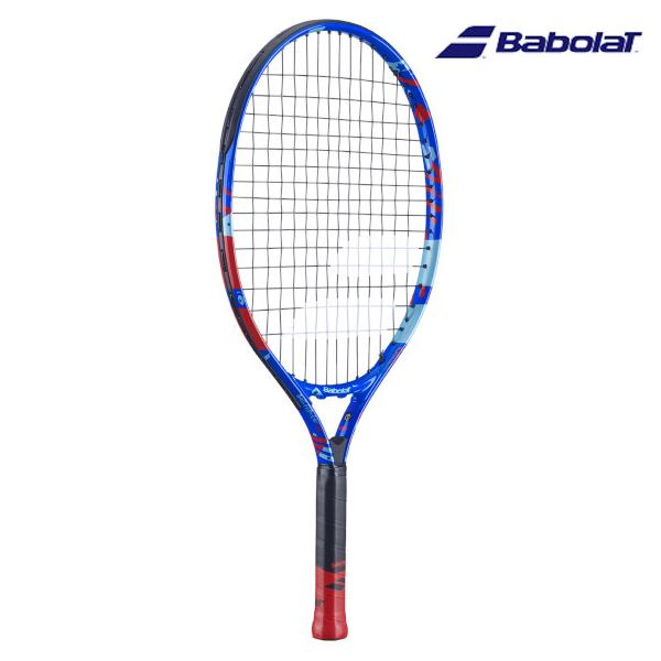 ボールファイターはより軽く操作しやすく、耐久性も高いテニスラケットです。ボールファイター 21は、身長110cm〜125cmのプレーヤーに適しています。■品番：140480■商品名：ボールファイター 21■カラー：ブルー/レッド■素材：アル...