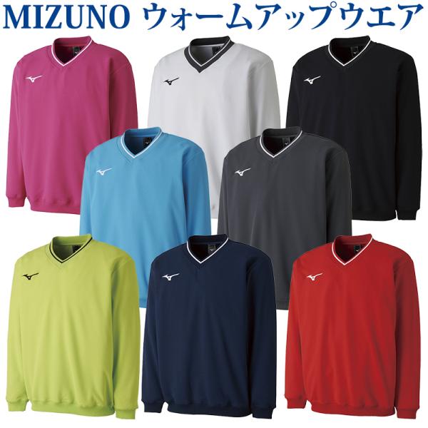 ミズノ スウェットシャツ 62JC8001 メンズ 2018SS バドミントン テニス 在庫品■品番：62JC8001■商品名：スウェットシャツ(中厚)■カラー：　01：ホワイト　07：キャスチャコール　09：ブラック　14：ドレスネイビー...