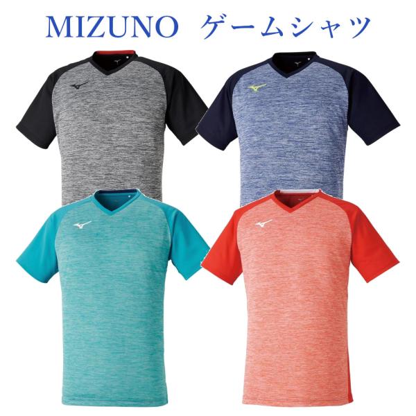 【吸汗速乾】杢素材でシンプルな同色系ゲームシャツ■品番：72MA0007■商品名：ゲームシャツ■カラー：　09：ブラック　25：ネイビー　32：ミントグリーン　62：レッド■サイズ：XS〜XL■組成：ポリエステル100％■生産地：中国■その...
