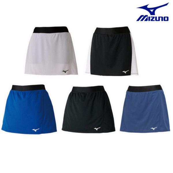 【奥原選手着用モデル】思い切り動けるパンツ付きスカート■品番：72MB0201■商品名：スカート■カラー：　01：ホワイト　09：ブラック　25：サーフブルー 　90：ブラック　17：ブルーネイビー■サイズ：S〜XL■組成：本体：ポリエステ...