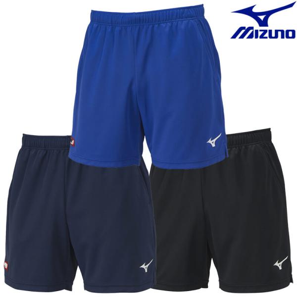 ニット素材のゲームパンツ■品番：82JBA100■商品名：ゲームパンツ（ユニセックス）■カラー：　09：ブラック　14：ネイビー　25：サーフブルー■サイズ：XS〜2XL■素材：ポリエステル100％■生産地：中国■その他：股下：16cm、ヒ...