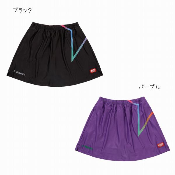 全日本選手権大会 早田ひな選手着用モデル■品番：NX2415■商品名：2023年全日本卓球選手権早田ひな選手着用 限定スコートD■カラー：パープル、ブラック■サイズ：S・M・L・O・XO■素材：ビヨンドムーブ：ポリエステル88%、ポリウレタ...