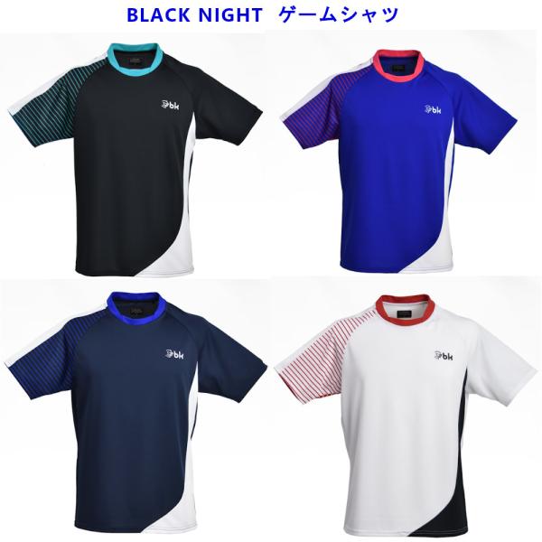 日本バドミントン協会公認ウェア■品番：T-0536■商品名：ユニゲームウェア■カラー：　ブラック（BLA）　ネイビー（NVY）　ホワイト（WHT）　ブルー(BLU)■サイズ：130・140・XS・S・M・L・XL・XXL■素材：ポリエステル...