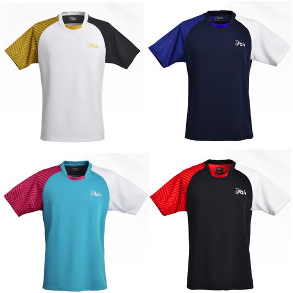 日本バドミントン協会公認ウェア■品番：T-1538■商品名：ゲームウェア（ユニセックス)■カラー：　BLARED　NVYBLU　WHTMST　TQBPNK■サイズ：130. 140. XS. S. M. L. XL. XXL■素材：ポリエス...