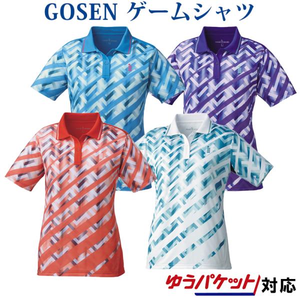■品番：T1815■商品名：ゲームシャツ■カラー：　ターコイズ(18)　カーマインレッド(24)　ホワイト(30)　パープル(75)■サイズ：S、M、L、LL、XL■素材：ポリエステル100％■製品国：中国■機能：・日本ソフトテニス連盟審査...