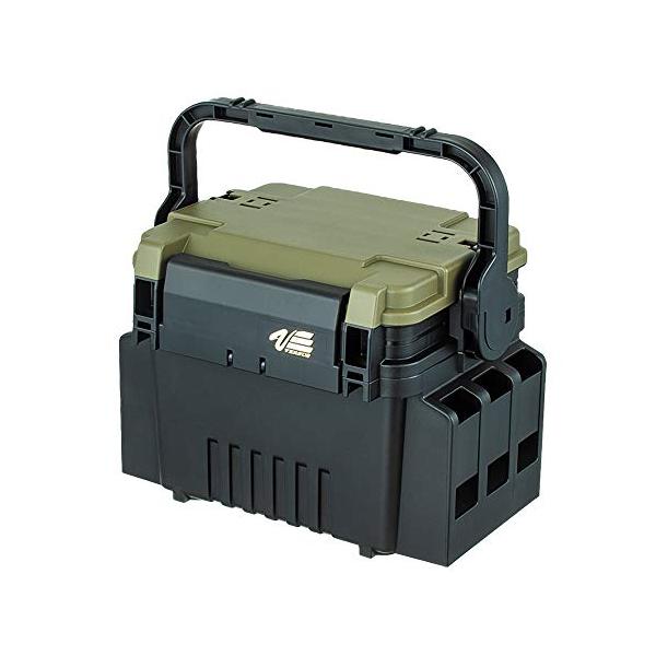 グリーン/W313xD233xH231mm/VS-7055N・PatternName:単品・パッケージ個数:1・サイズ: W313xD233xH231mm・カラー:グリーンツートン・ランガンシステムボックスVS-7070、VS-7055に新...