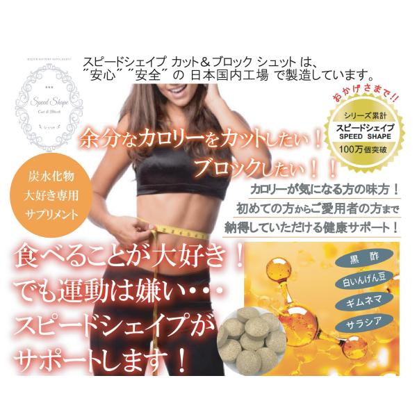 メール便対応サイズが新登場！シリーズ累計販売数100万個突破!!●余分なカロリーをカット＆ブロックしたい！●ご飯・麺類・パンなど、食べることが大好きな方へ！●糖や脂肪が気になる方の味方！初めての方からご愛用者の方まで納得していただける健康サ...