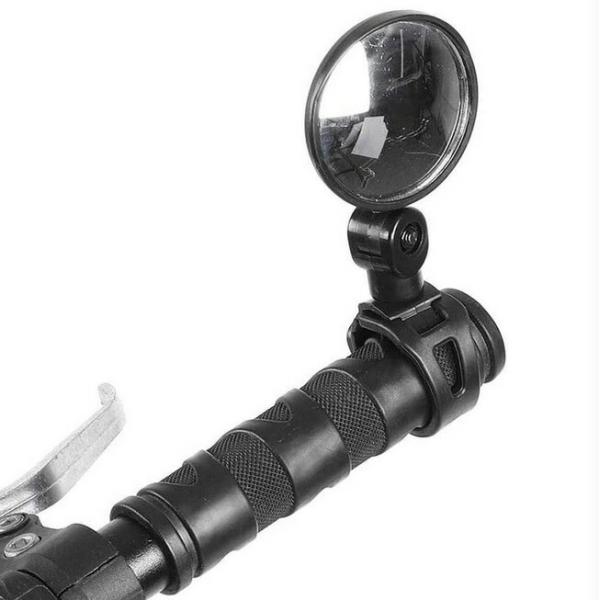 サイズ：直径80mm重さ：約37gハンドル取り付け対応サイズ:ハンドル内15-35mm2個セット特徴：１、角度調整可能　バーエンドミラーを360度回すことが出来、ミラーの角度は360度回転自由に調整。２、軽量で鏡の鮮明度が高く、視野が広い。...