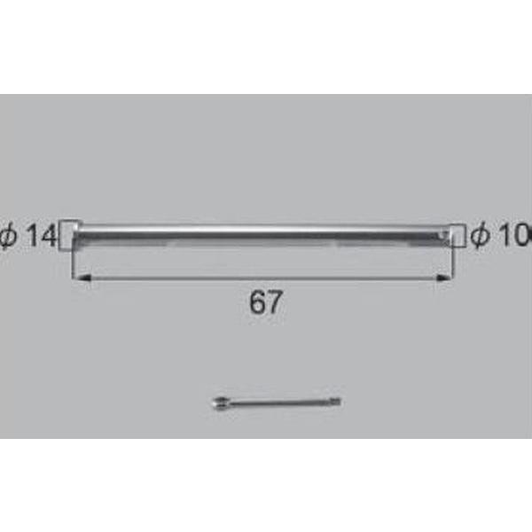 送料込み 新日軽 エクステリア 補修部品 門扉 ヒンジピン 吊元扉用丁番ヒンジピン A8H156