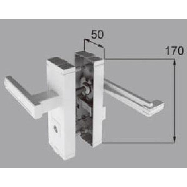 製品色：ホワイト色記号： H8AAB0131販売終了：00／8梱包 入数：1付属品：適用門扉 ：MVメッシュ木装高雅セゾンダ静雅ブラック＆ホワイトウイングゲート引戸門扉 5・6型スーパーワイドくぐり戸