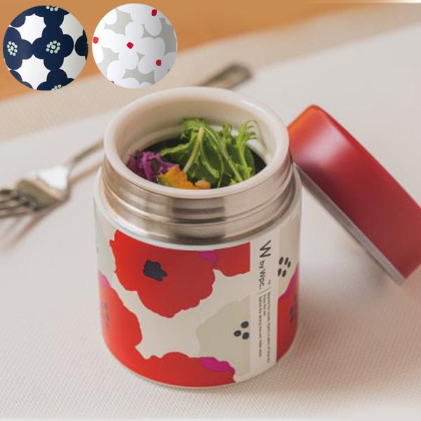 華やかで明るい色使いが特徴的なステンレススープジャーです。可愛いうえに、しっかり保温してくれます！飲み口は樹脂製になっているので口当たりがよく、分解もできるので洗いやすいです。リモートワークやオフィスはもちろん、おうち時間でも大活躍！！サイ...