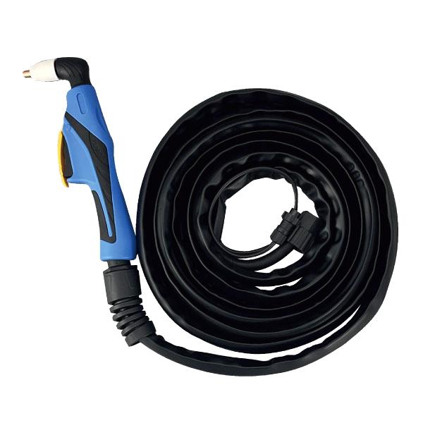 ●プラズマカッター用トーチ Assyになります。●接続ネジ径・ガスナット：M16×P1.5・電源プラグ：GX-16（2pin）〈セット内容〉 ●トーチ：(5m)×1本　　　　　カップ×2個　　　　　カラー×2個　　　　　ノズル×6個　　　　...