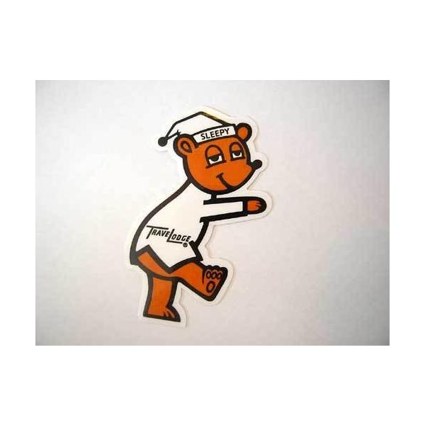 カリフォルニアで初のモーテルチェーンを設立したTravelodge社のキャラクターでございます。なんとも言えないこの可愛さ！おススメでございます！お好きな場所にお使いください。サイズ：約W6/H9.6cm材質はビニール製です。(紙製ではあり...