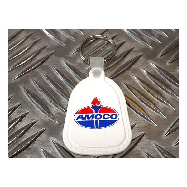 アメリカのオイル・ガソリンメーカーAMOCOです。made in USA！！AmericanMotoroilCompanyの略でAMOCOと表記されているようです。オシャレでどことなく懐かしいデザインと色合いが物を選ばず車やバイク、いろんな...