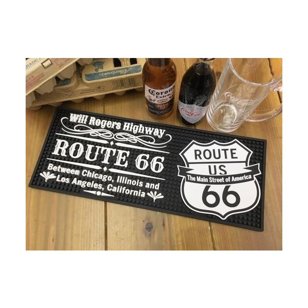 ルート66のBIGサイズのバーマットが入荷してきました。大きめのサイズですので、本当使い方は自由です☆これさえあればお店のカウンターもあっという間にＡｍｅｒｉｃａｎな空間に・・・お家のキッチンなどに置いてもオシャレです♪家飲みが楽しくなりま...
