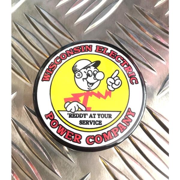 モーター＆アドバタイジング缶バッチでございます。通常のカンバッチより少し大きめで存在感があり、かっこいいです！キャップやカバンなどはもちろんいろんなシーンでお使いいただけます。サイズ：約直径5.9cm（本体）