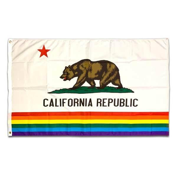 【 カリフォルニア フラッグ/レインボー 】 CALIFORNIA REPUBLIC　フラッグ 入荷しました！人気のカリフォルニア州のフラッグ、クマのマークの旗って最近よく見かけるけど・・・？って思ってた方！カリフォルニア州のフラッグなんで...