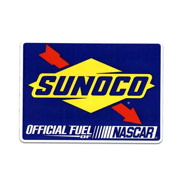 NASCARのオフィシャルガソリンカンパニーSunoco社のロゴデカール<BR>以前はユノカルがNASCARのオフィシャルガソリンでしたが、今はSunocoがオフィシャルガソリンなのです！<BR>レースファンの方に特...