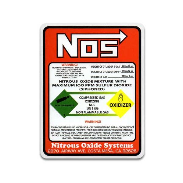 『Nitrous Oxide Systems』の頭文字をブランド名とする『NOS』。そんなNOSよりNEWステッカーの登場です。ちょうど350mlのアルミ缶に張れるサイズになっていますので、画像のようにアルミ缶に張ってディスプレーも楽しめま...