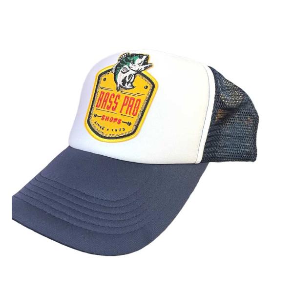 アメリカの大手釣り具、アウトドアショップバスプロショップスのメッシュキャップ！！。BASS PRO SHOPSとは！アメリカ最大級の釣り具、アウトドアショップです！もともと、小さい釣り餌屋さんから始まり、その後、アパレル等に事業を拡大しアウ...