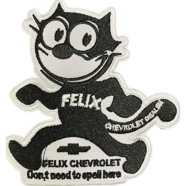 フィリックスのワッペン！ジャケットやカバンなど好きなところにカスタムしてお楽しみください！裏面に接着用糊が付いていますので、アイロンでの簡単貼付けが可能です。※より本格的に貼付けて頂く為に縫い付けをオススメしております。サイズ：約 W8.1...