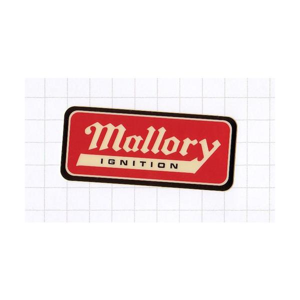 イグニッションシステムを手がけるMalloryロゴステッカー。小さめサイズで使い易いので、他ブランドとのステッカーカスタムに最適です♪スマホなんかの小物もアメリカンにカスタム出来ちゃいますよ＾＾耐水性ＵＶ対応ビニールステッカーなので長寿命な...