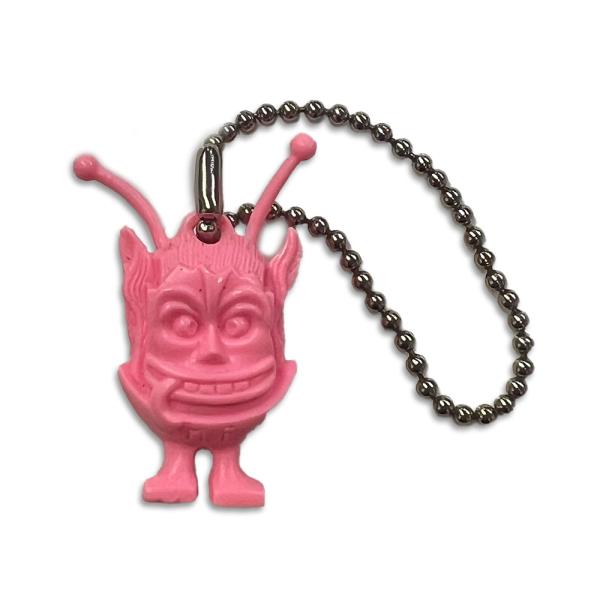 マニア必見！Martian Fink PVCキーホルダー種類：Dusty Pink(ピンク)サイズ： 約 H4×W2cm（本体）素材： プラスチック【Martian Finkの逸話】1965年、Martian Finkは自動販売機のおもちゃ...