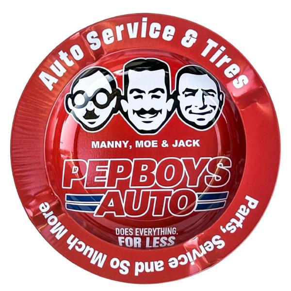 MOTOR COMPANYデザインの『TIN ASHTRAY』が入荷！軽量なブリキ素材で扱いやすく、置くだけでレトロアメリカンなテイスト♪縁にはタバコを置けるノッチ付きで、実用性もバッチリ★デスクやガレージ、ダイナー風インテリアにもおすすめ...