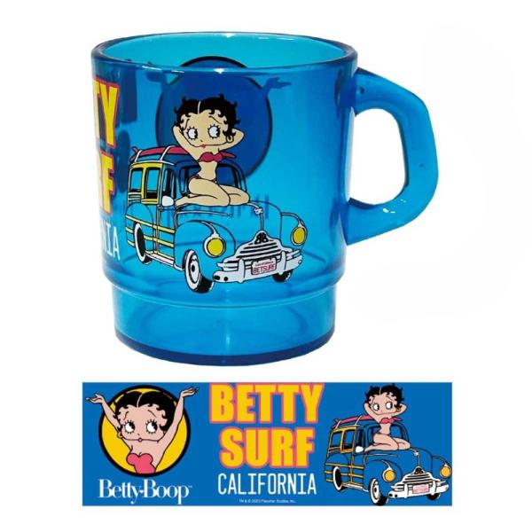 ロングセラーアイテム『Milky Stacking Mug Cup』に 新柄が入荷！キュートなベティちゃんがさらに可愛くパワーアップしてお目見え♪透明感のあるアンティークガラス風のクリア素材は、飲み物の色合いをオシャレに見せてくれ、残量の確...