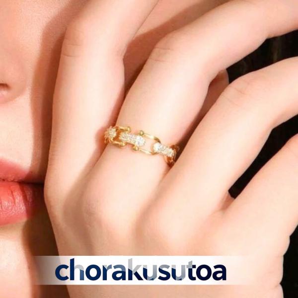 カラー:silver/PINK GOLD/GOLD?素材:銅合金   キュービックジルコニアサイズ:内径:1.8cm??※ 撮影時のライティング、PCやスマートフォンなどお使いのモニター環境により、商品画像の色味や質感が実際の商品と異なって...