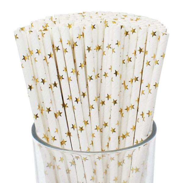 説明  1.100 STRAWS INCLUDED - Each package contains 100 striped pattern straws2.SAFE FOR EVERYONE - Absolutely no harmful ...