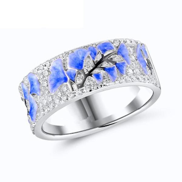 説明  我々は、通常、米国サイズ8でリングを発送します.USサイズ8(周囲長:56.5ミリメートル)あなたが他のサイズを必要とするならば、購入後に私に電子メールを送ってください.数量:1PC キーワード:クリエイティブ滴下オイルブランチダイ...