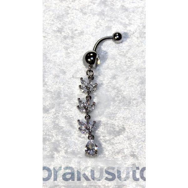 セクシーなおへそを飾るピアスです。水着を着たときなどに存在感を発揮し、周りの視線を釘付けにします。もちろん、プライベートな時間でも、自分自身を華やかに装って、セクシーでエレガントな自分自身を演出することができます。身に着けることで、自信にあ...