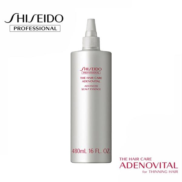 【資生堂プロフェッショナル SHISEIDO 正規品販売店】アデノバイタル アドバンスト スカルプエッセンス 480ml薬用育毛エッセンス(医薬部外品)有効成分が浸透し、毛根に発毛シグナルを伝達。薄毛や脱毛を予防しながら発毛を促進し、健やか...