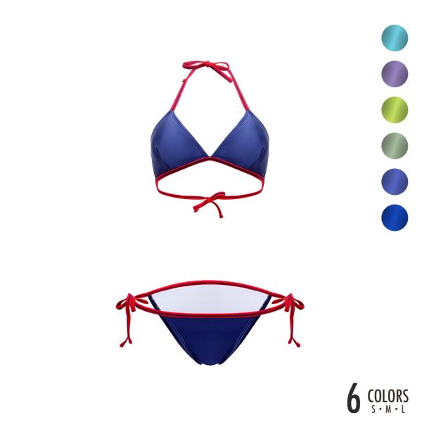 ＼AMORESY ビキニ／セクシーなビキニがMaiaシリーズに追加されました！布面積の少ない紐ビキニ（タイサイド）デザインを用いて、色っぽさを最大限に演出できるので、グラビア撮影やイベントなどで注目の的になれます♪メンズビキニとお揃いコーデ...