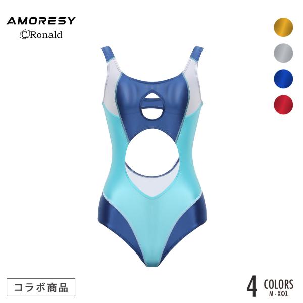 「未来的なフォルムで、ボディラインを再構築する。」女性の曲線を最も美しく見せるために計算され尽くした、近未来的なボディスーツ。腹筋上部を覗かせるホールカットは、引き締まったラインを強調しつつ、気になる下腹部はしっかりとカバーする魔法のような...