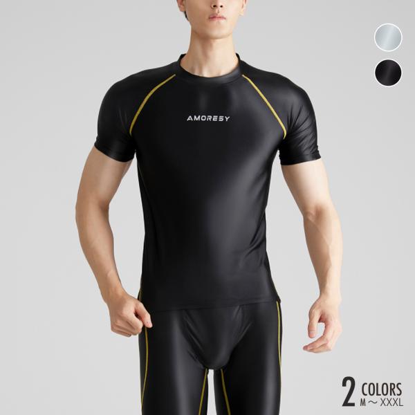 ＼男性のために作られたスポーツインナー／あのAMORESYが本気を出して作ったメンズラインのスポーツウェアが入荷しました。一弾目として登場したこちらのスポーツウェアは、男性のボディラインを綺麗に魅せてくれる優秀なコンプレッション機能付き♪お...