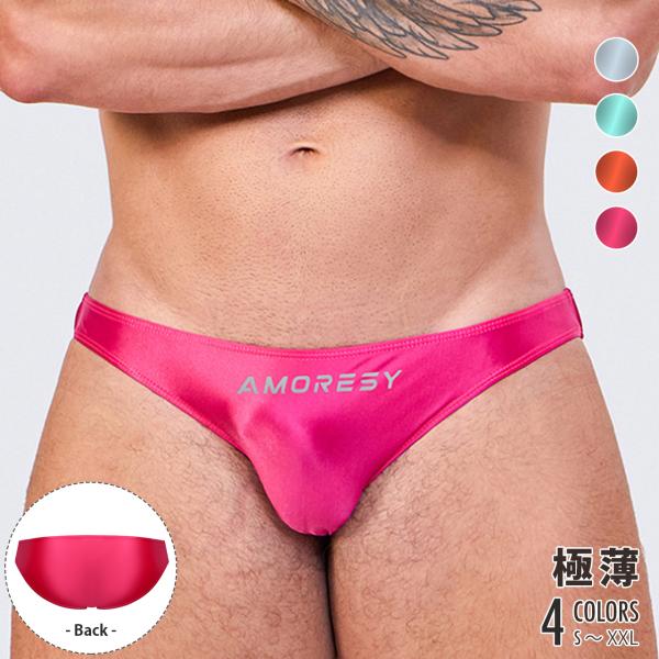 ＼極薄！メンズビキニ／AMORESYのAtalasが新ラインナップとして登場。従来品より約30%薄く仕上げて快適な履き心地が楽しめます。セクシーでスタイリッシュな一枚なので、水泳ショーツとしても下着としてもお召しいただけます。ローライズデザ...