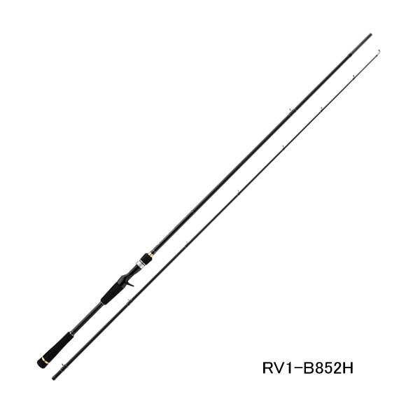 ◆RV1-B802MH堤防の足元周りや小磯など近距離戦で5g〜7gの軽めのシンカーでナチュラルな誘い方をする際において威力を発揮するモデル。MH表記でベイトロッドのラインナップの中では1番繊細なアクションが可能でありながらMHとは思えないバ...