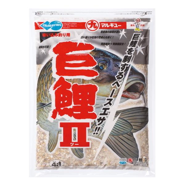 まとまりがあって握りやすく遠投性に優れ、着底後は素早くバラけてポイントを形成します。粒素材を多く配合し高比重に仕上がるため、ジャミに強く流れにも負けません。着底すると白い濁りが拡がって巨鯉の警戒心を解き、“キララ”が視覚的アピール。動物性と...