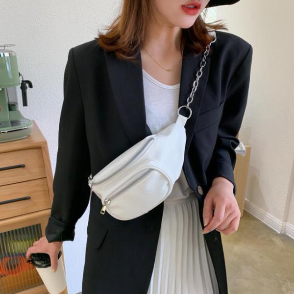 人気の ななめ掛け ボディバッグ としても使える 3way ウエストバッグ ♪軽くて丈夫 ！手放せなくなる デイリー 合皮バッグ です。街歩き 旅行 アウトドア アクティビティ スタイル自由！ボディバッグ ヒップバッグ ショルダーバッグ ウ...