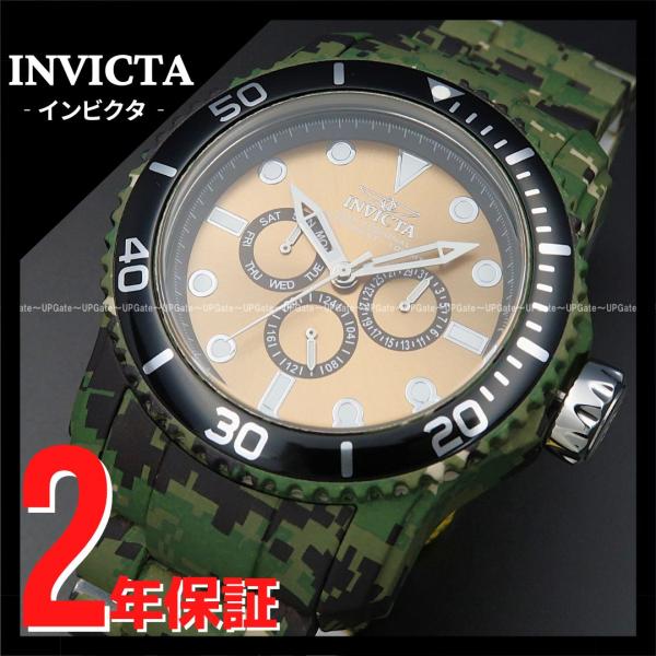 ■BRAND　-ブランド紹介- INVICTA(インビクタ) 1837年スイス設立後にアメリカ（ハリウッド）に拠点を移し「スイスの機能美」と「アメリカの自由で現代的なセンス」が見事に融合。その独創性あるデザインと高い機能性は多くのセレブリテ...