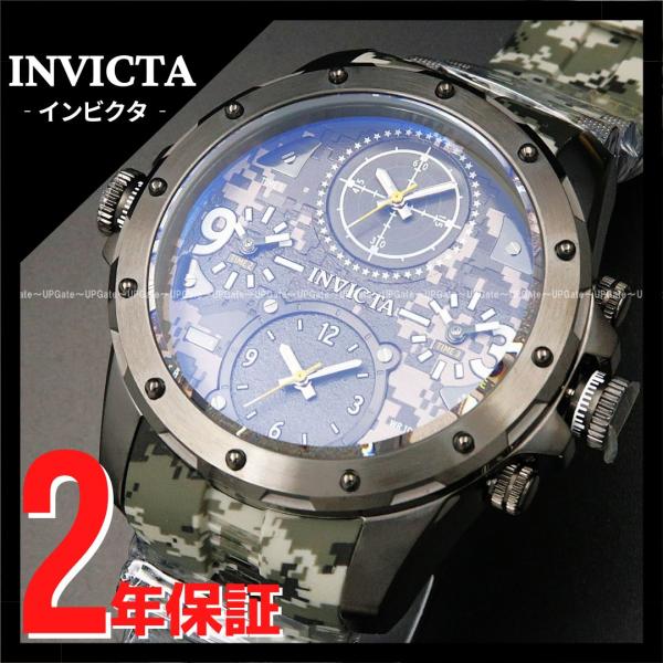 ■BRAND　-ブランド紹介- INVICTA(インビクタ) 1837年スイス設立後にアメリカ（ハリウッド）に拠点を移し「スイスの機能美」と「アメリカの自由で現代的なセンス」が見事に融合。その独創性あるデザインと高い機能性は多くのセレブリテ...