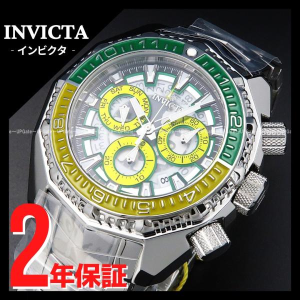 ■BRAND　-ブランド紹介- INVICTA(インビクタ) 1837年スイス設立後にアメリカ（ハリウッド）に拠点を移し「スイスの機能美」と「アメリカの自由で現代的なセンス」が見事に融合。その独創性あるデザインと高い機能性は多くのセレブリテ...
