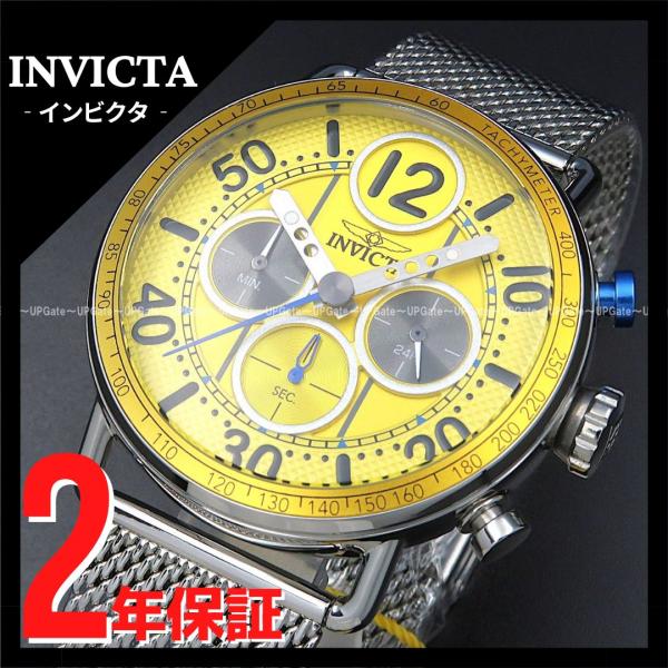 ■BRAND　-ブランド紹介- INVICTA(インビクタ) 1837年スイス設立後にアメリカ（ハリウッド）に拠点を移し「スイスの機能美」と「アメリカの自由で現代的なセンス」が見事に融合。その独創性あるデザインと高い機能性は多くのセレブリテ...