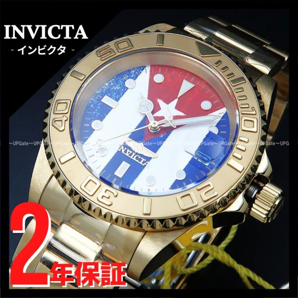 ■BRAND　-ブランド紹介- INVICTA(インビクタ) 1837年スイス設立後にアメリカ（ハリウッド）に拠点を移し「スイスの機能美」と「アメリカの自由で現代的なセンス」が見事に融合。その独創性あるデザインと高い機能性は多くのセレブリテ...