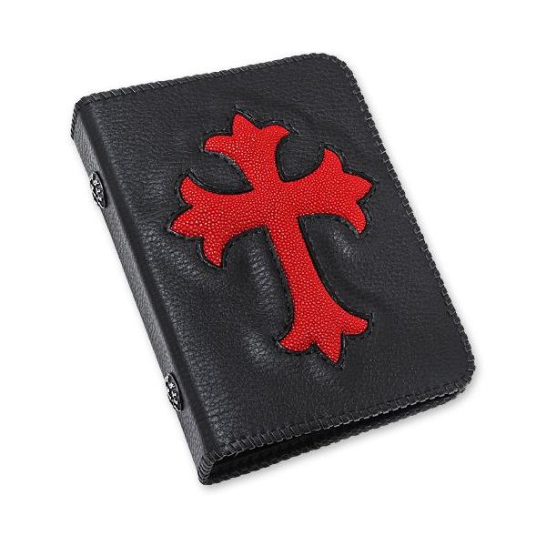 ■サイズ■タテ190.0mm×ヨコ140.0mm×厚み40.0mm(サイズは若干前後致します。)※閉じた状態■仕様■・バインダー：6穴式(φ20mm)・カードスロット：2ヶ所■材質■・ボディ：カウハイド(牛革)・インレイ(クロス)：スティン...